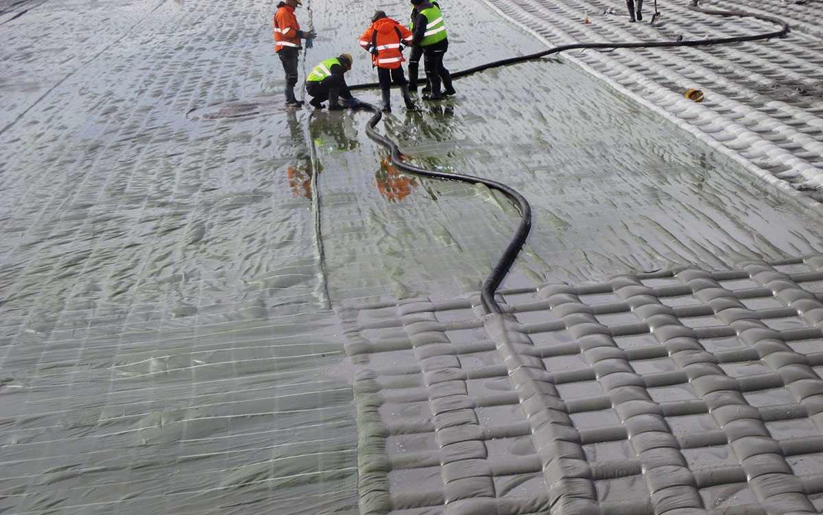 Opis technologii materacy INCOMAT - Szalunek syntetyczny Incomat®