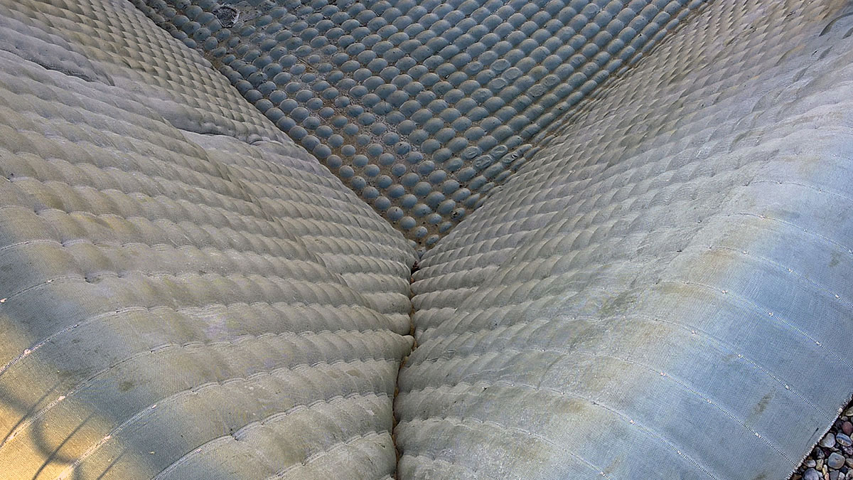 Opis technologii materacy INCOMAT - Szalunek syntetyczny Incomat®